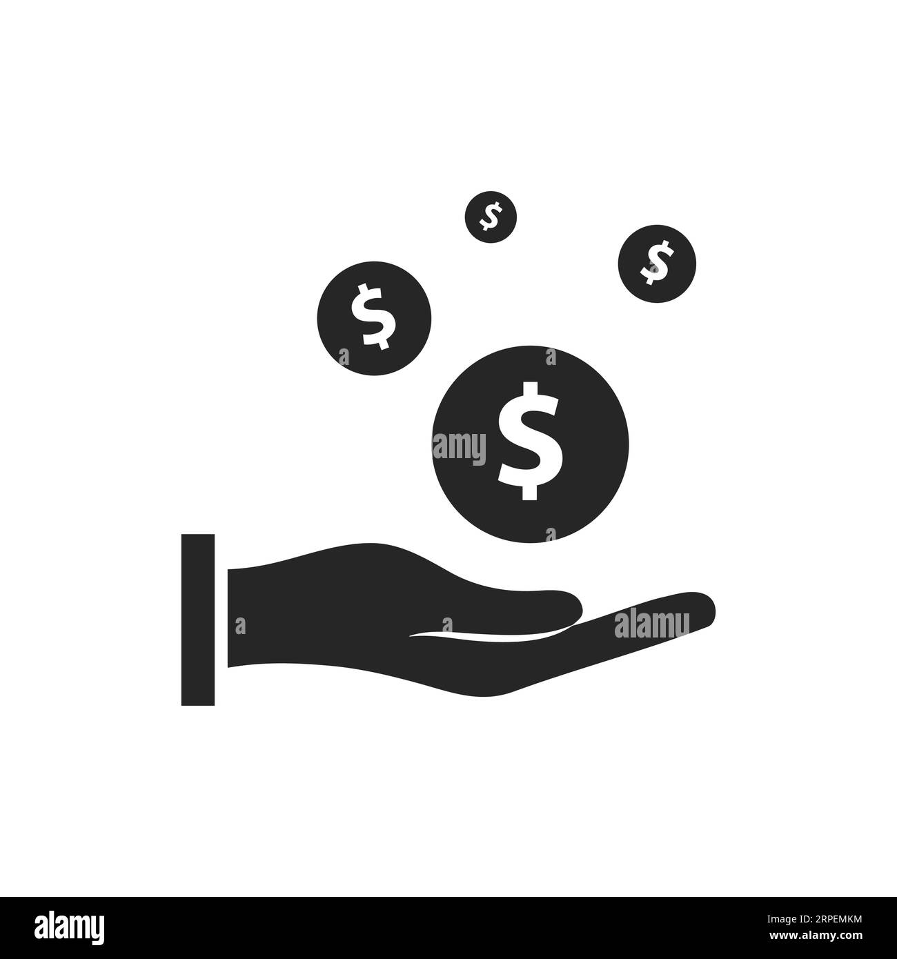 Money support Black and White Stock Photos & Images - Alamy