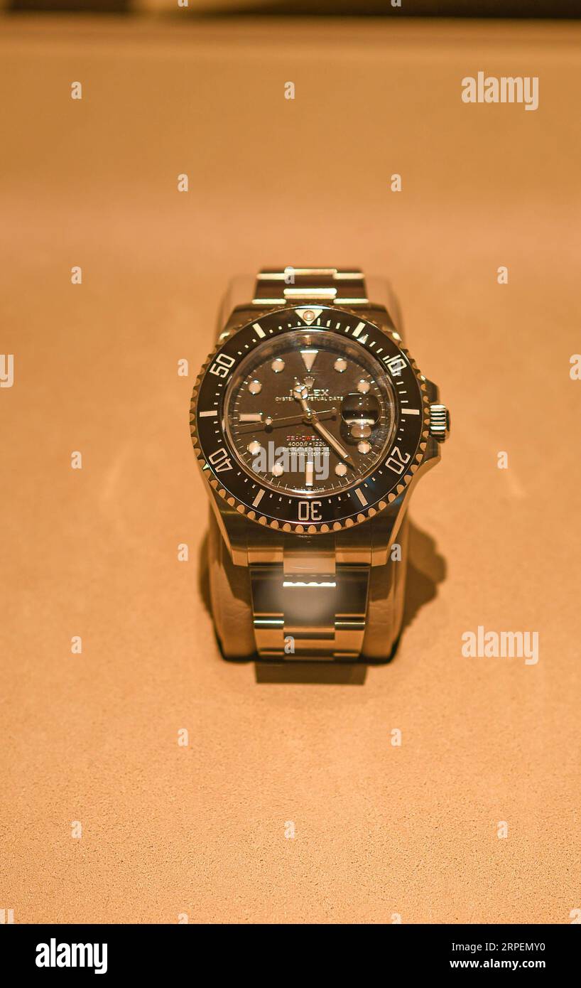 Rolex Luxury Watches For Sale In Rolex Shop, Window Display in ...