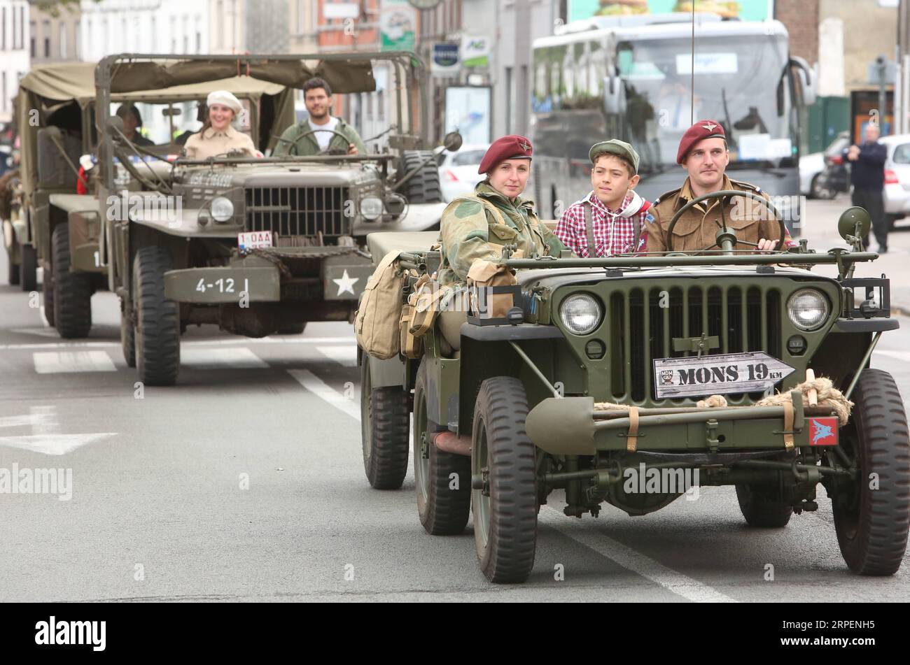 Liberation of brussels 1944 hi-res stock photography and images - Alamy