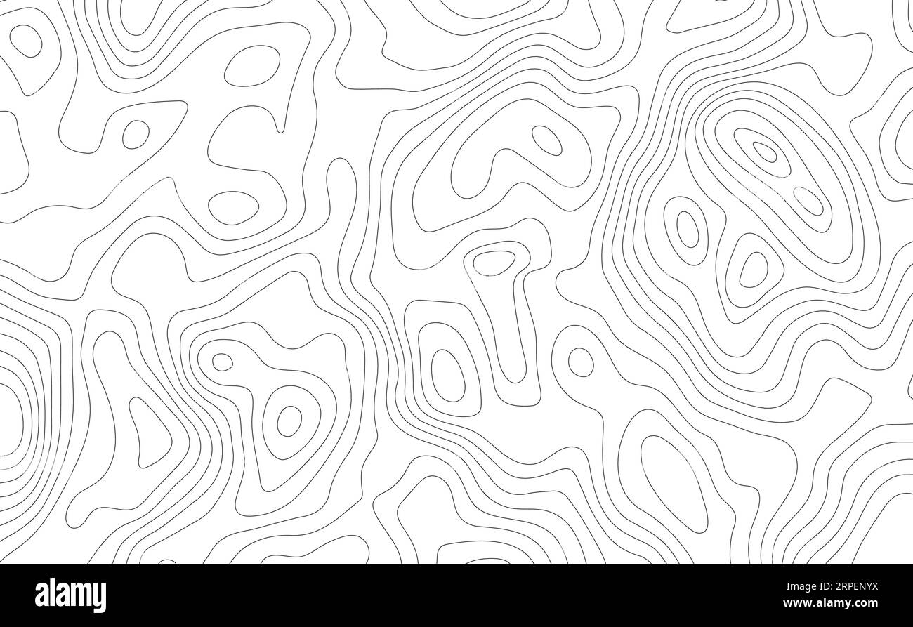 Topographic Black and White Stock Photos & Images - Alamy