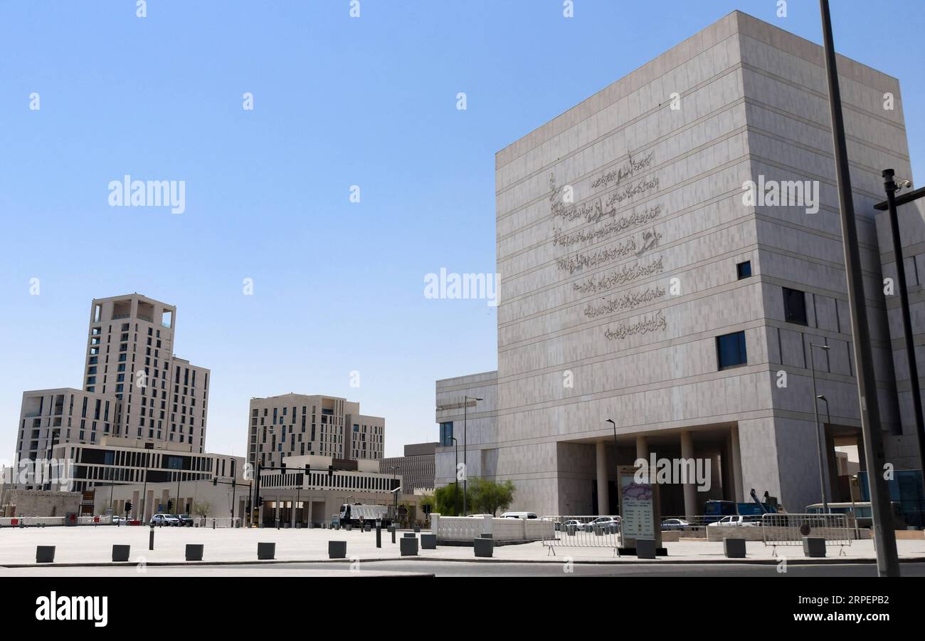 (190902) -- DOHA, Sept. 2, 2019 (Xinhua) -- Photo taken on Aug. 29 ...