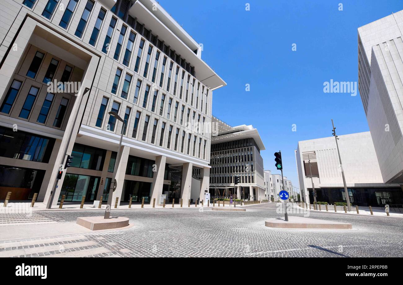 (190902) -- DOHA, Sept. 2, 2019 (Xinhua) -- Photo taken on Aug. 29 ...