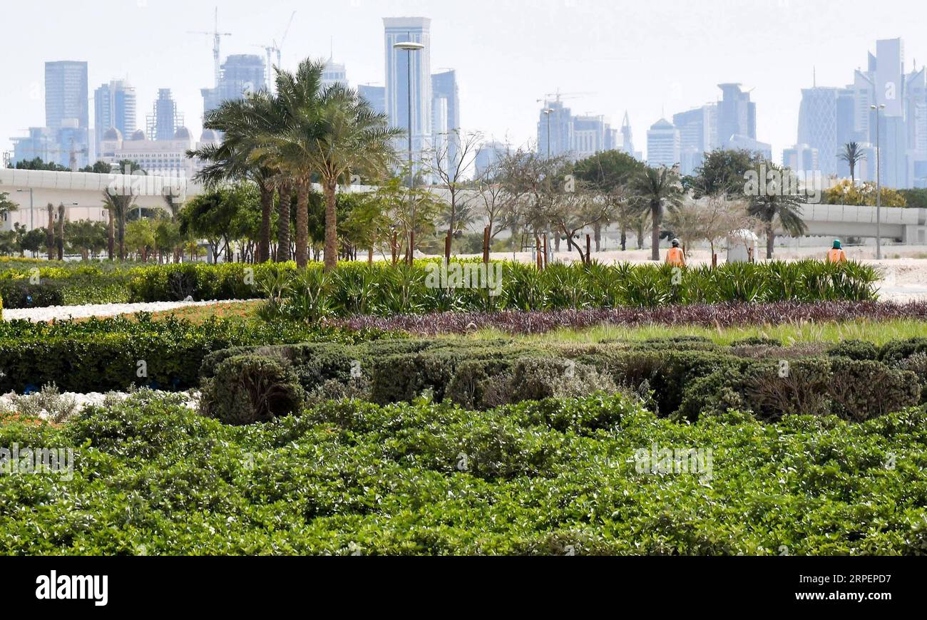 (190902) -- DOHA, Sept. 2, 2019 (Xinhua) -- Photo taken on Aug. 27 ...