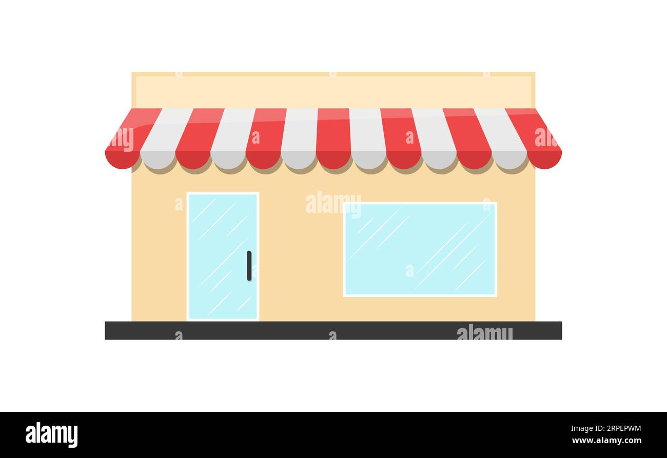 At home store front Cut Out Stock Images & Pictures - Alamy