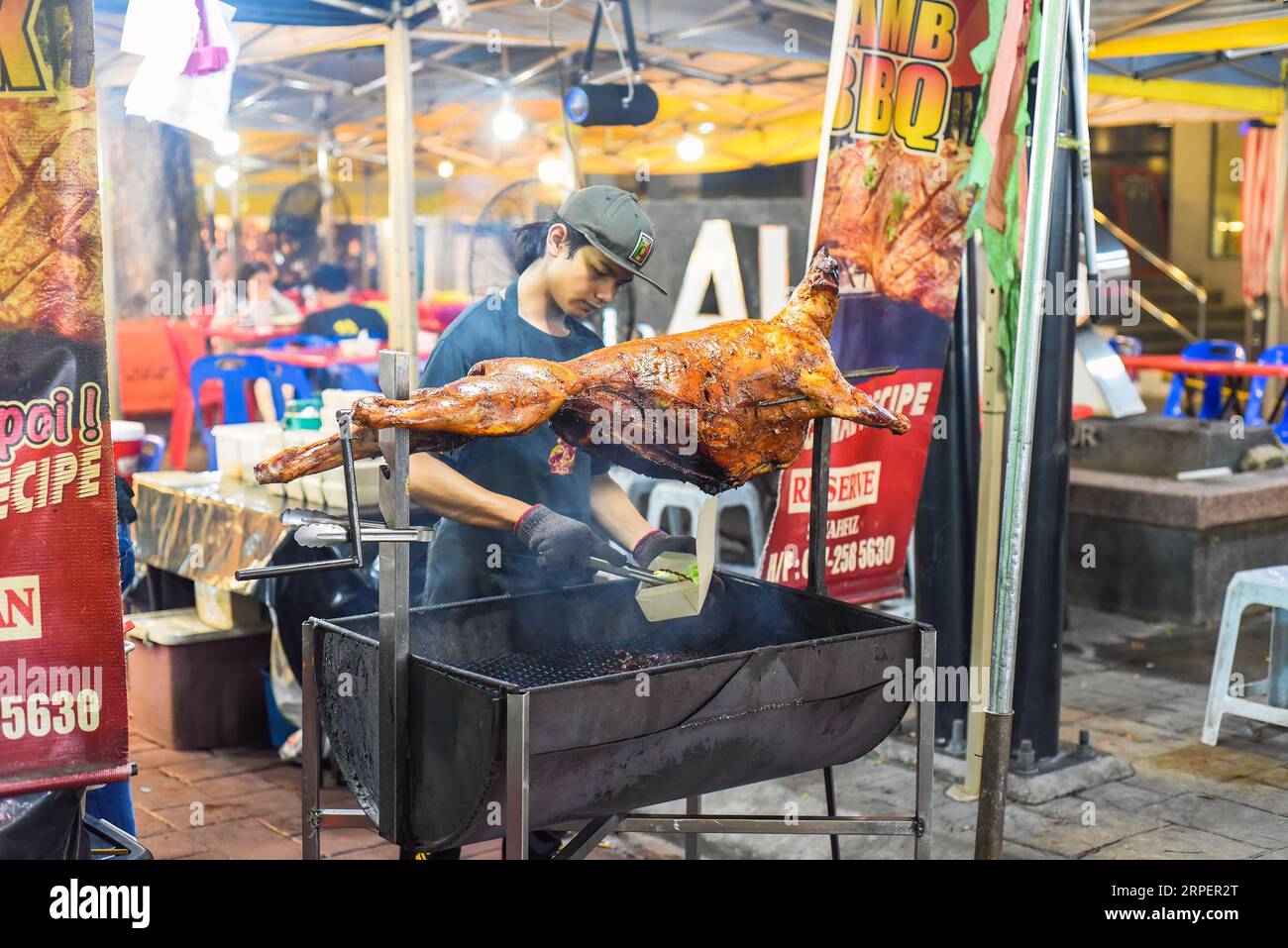 Bbq on grill hi-res stock photography and images - Alamy