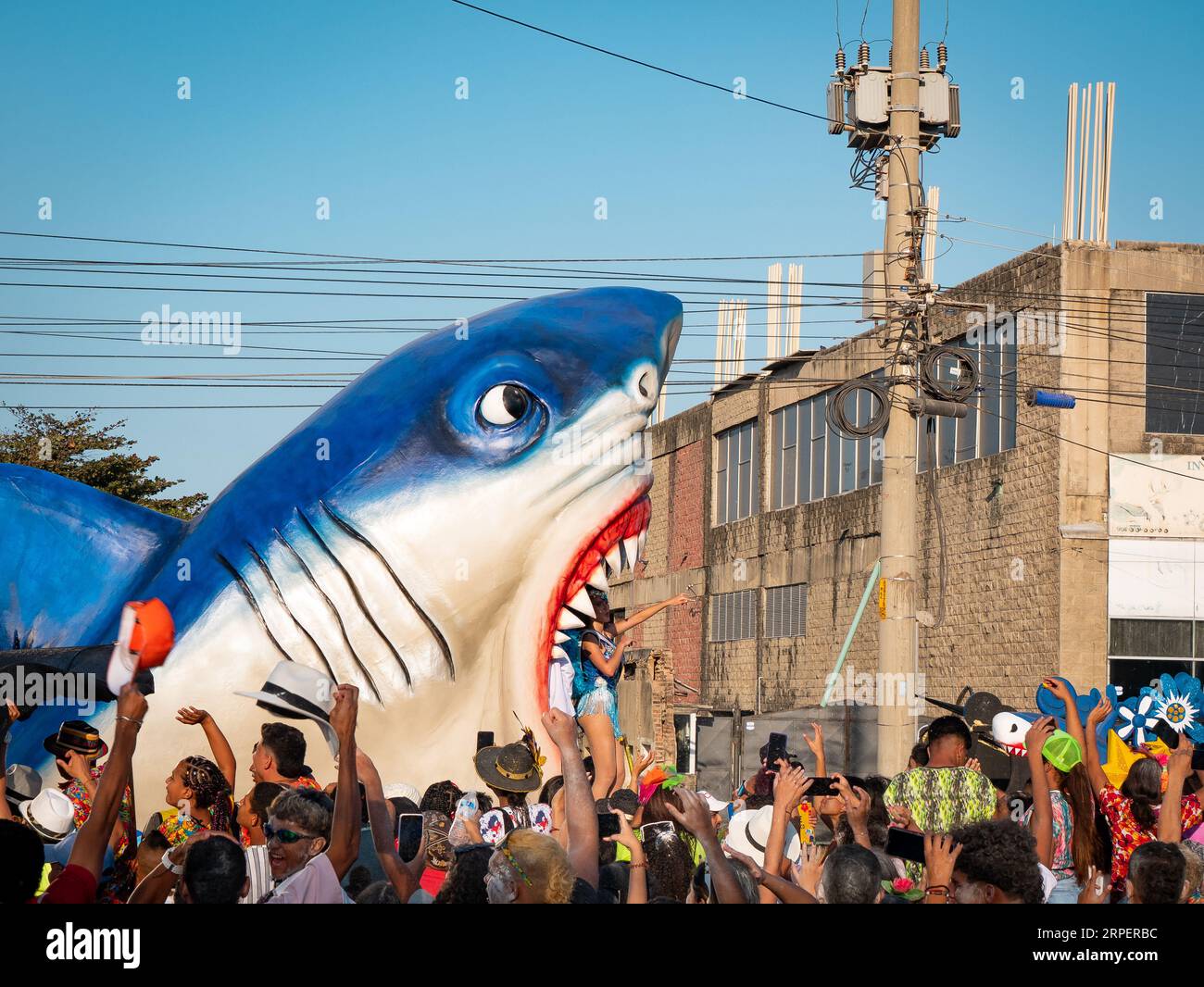 Barranquilla, Atlantico, Colombia - February 18 2023: Shark-Shaped ...