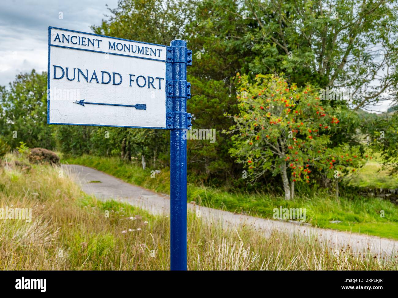 Dunadd hill fort hi-res stock photography and images - Alamy
