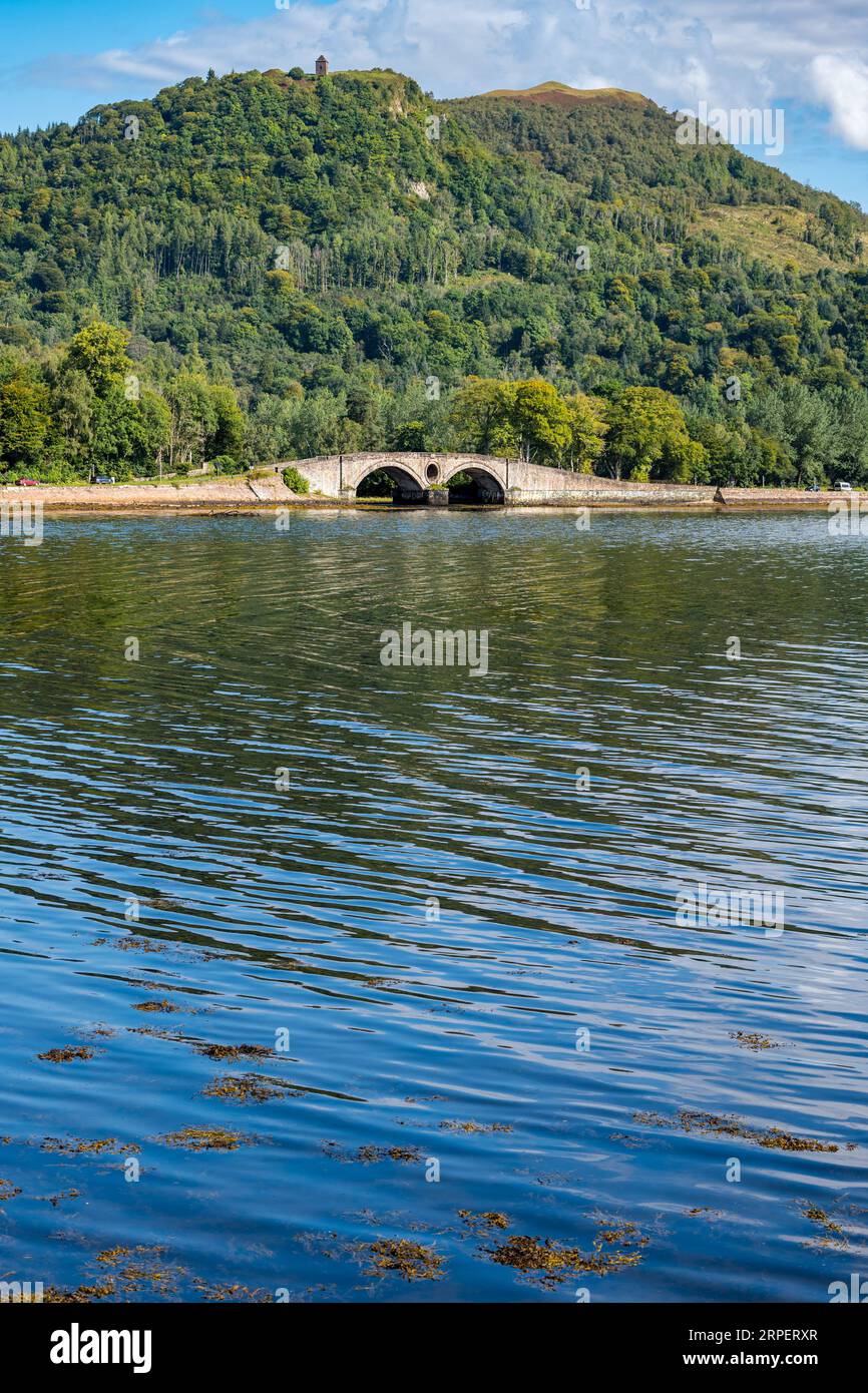 Old Garron Bridge and Dun na Cuaiche Watchtower, Loch Fyne, Inverary ...