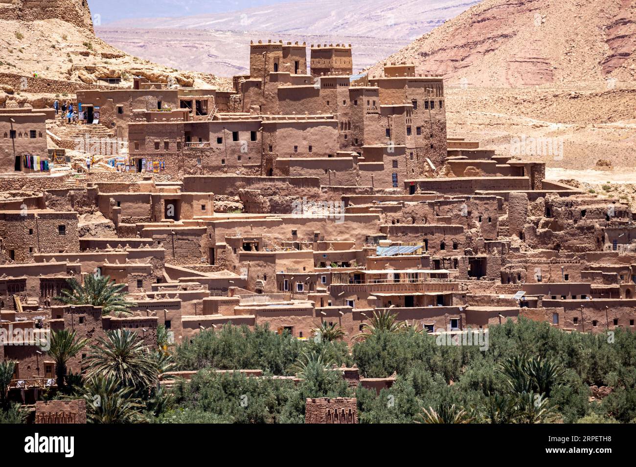 Morocco - Ksar Ait Ben Haddou - UNESCO World Heritage Stock Photo - Alamy