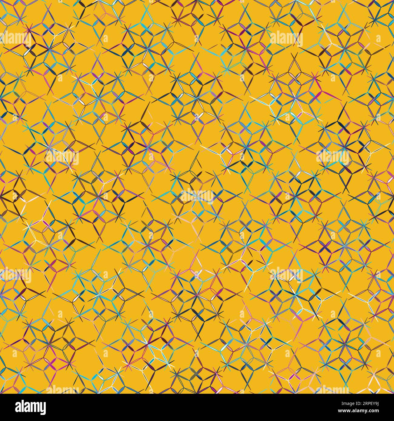 90s nostalgia seamless pattern. Abstract colorful scribble print ...