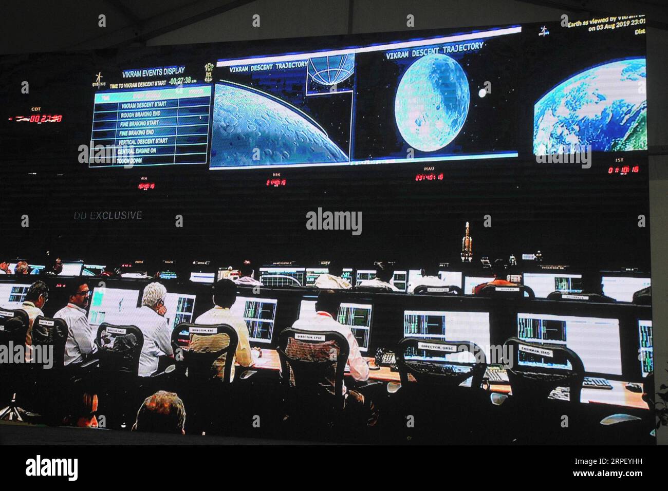 Isro mission control hi-res stock photography and images - Alamy