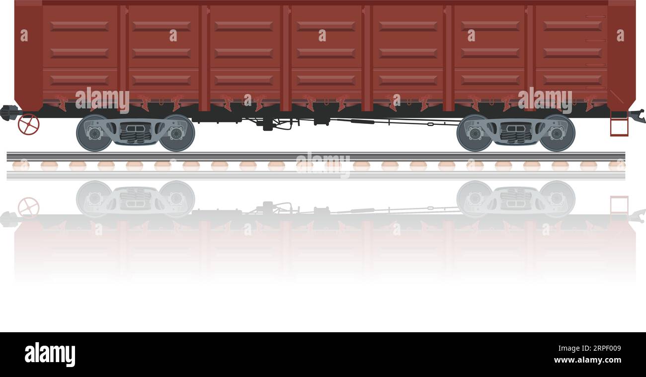 Single rail track Stock Vector Images - Alamy