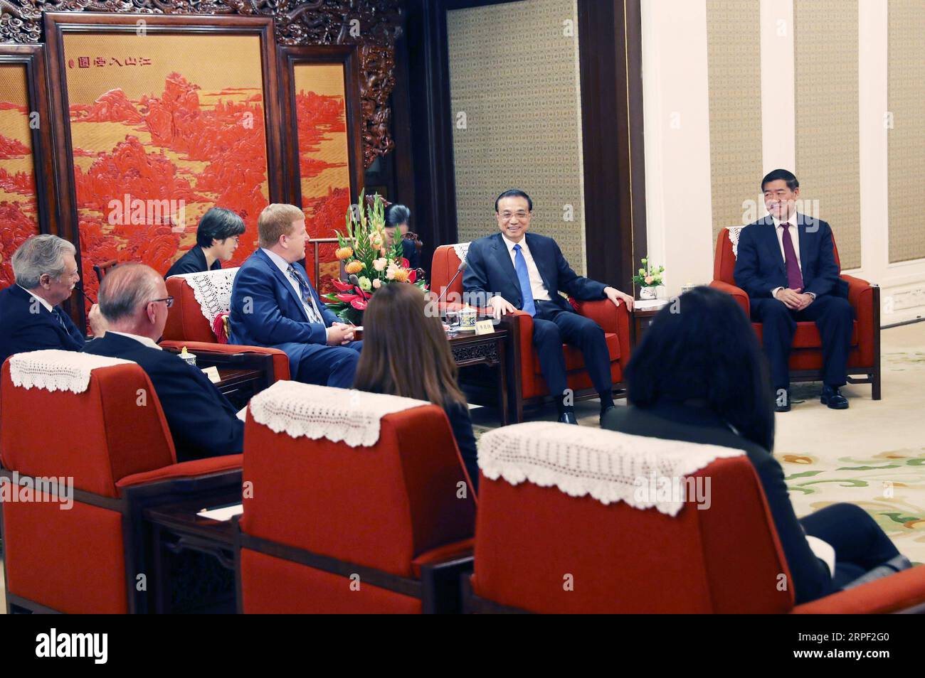 Trade meting hi-res stock photography and images - Alamy