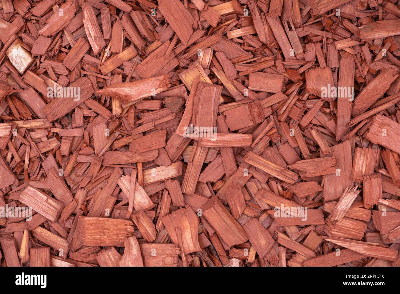 crushed tree bark for garden decoration. texture of crushed tree bark ...