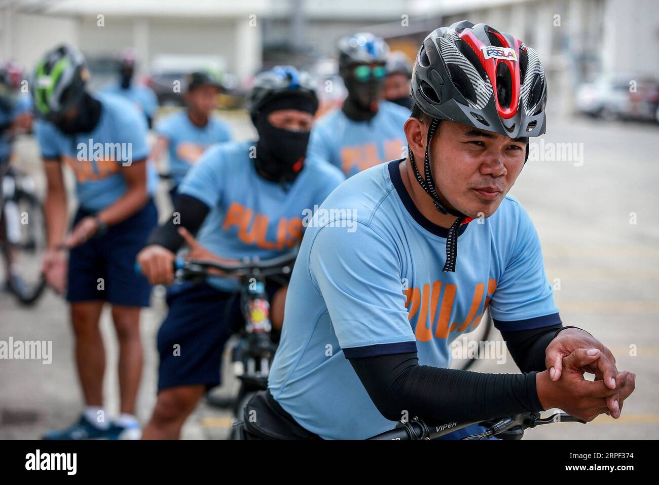 (190911) -- MANILA, Sept. 11, 2019 -- Members of the Philippine ...