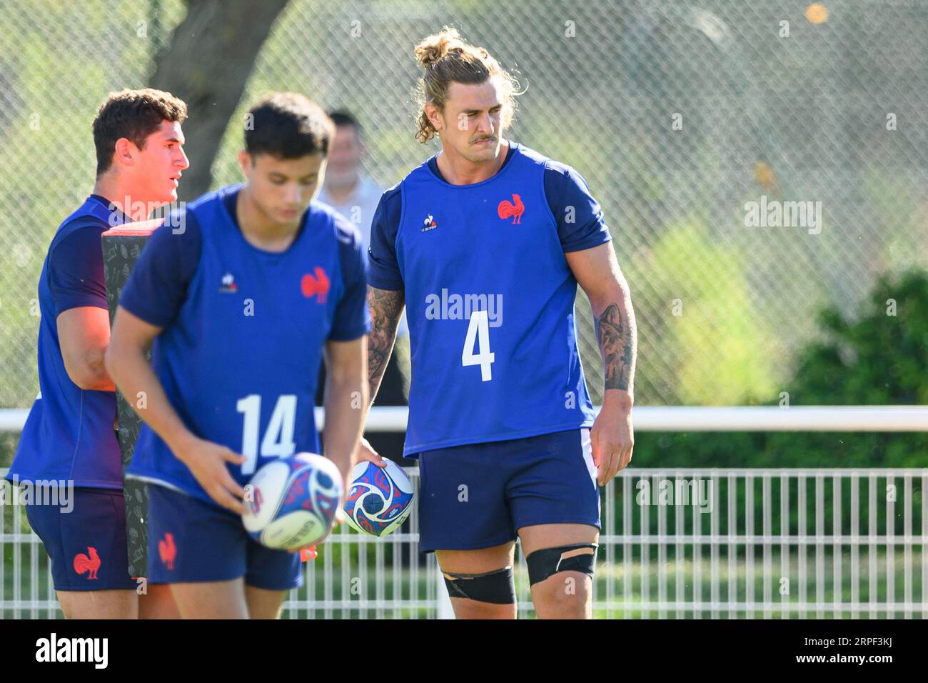 Rueil Malmaison, France. 04th Sep, 2023. Bastien Chalureau during ...
