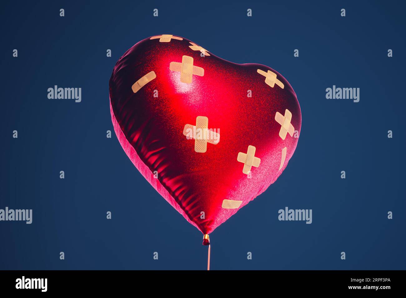Heart shaped bandage hi-res stock photography and images - Alamy