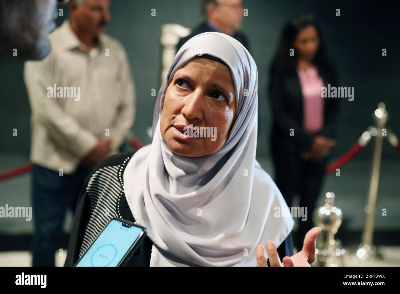 (190911) -- LUXOR (EGYPT), Sept. 11, 2019 -- Luxor Museum s general ...