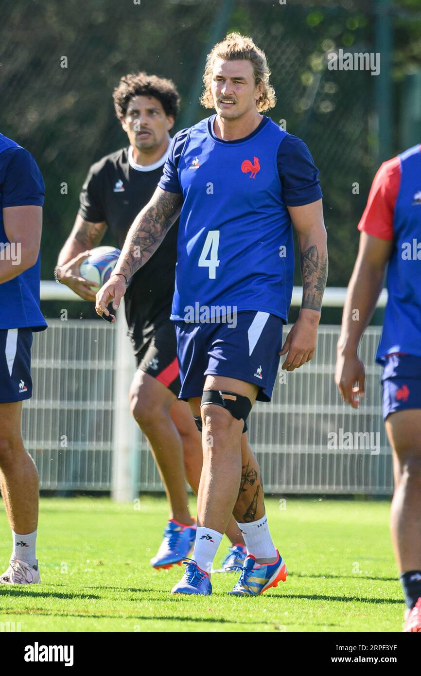 Rueil Malmaison, France. 04th Sep, 2023. Bastien Chalureau during ...