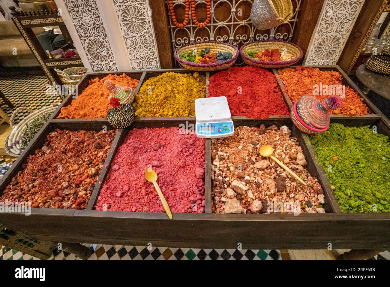 Morocco - Fes El Bali (ancient city) - UNESCO World Heritage - Colour ...