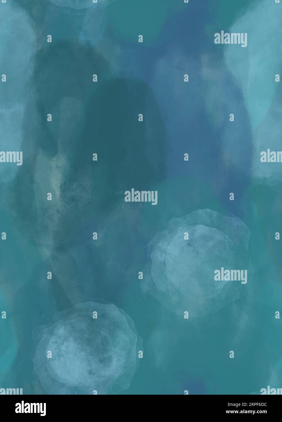 Seamless background of blue-green shades. For printing on fabric, paper ...