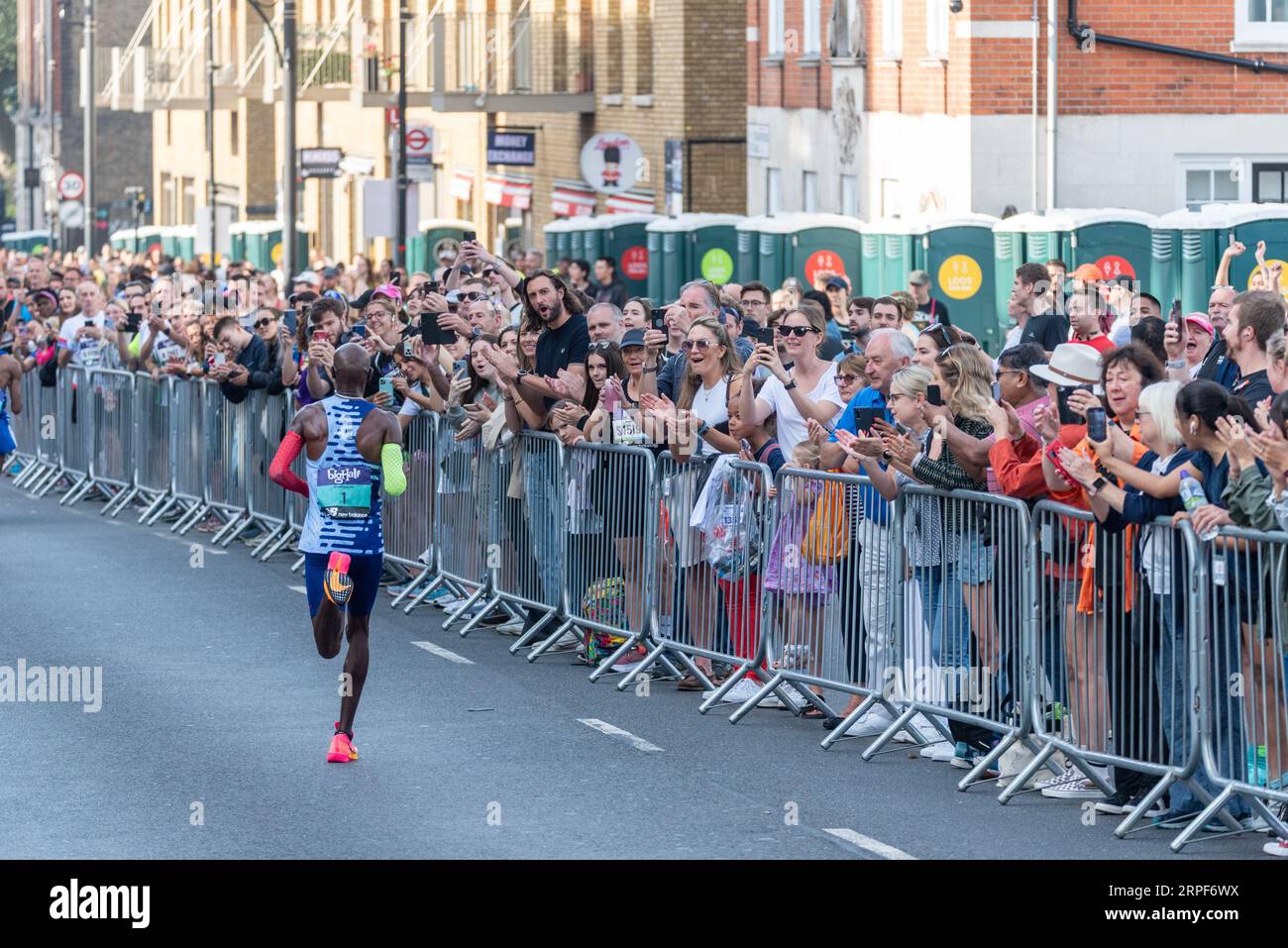 Sir Mo Farah competing in The Big Half, half marathon organised by ...