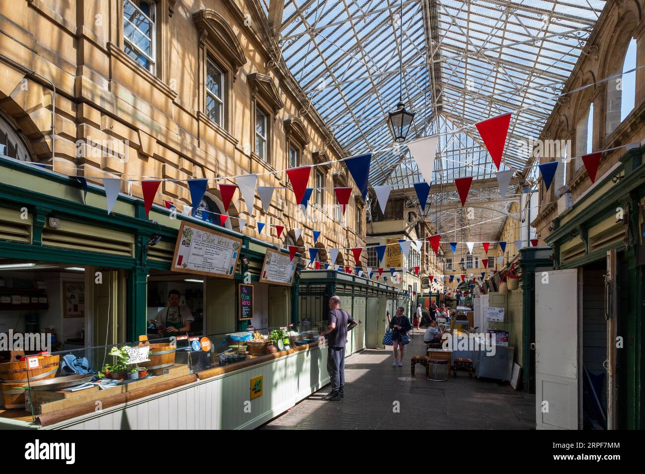 St Nicholas Market, The Exchange, Bristol Stock Photo - Alamy