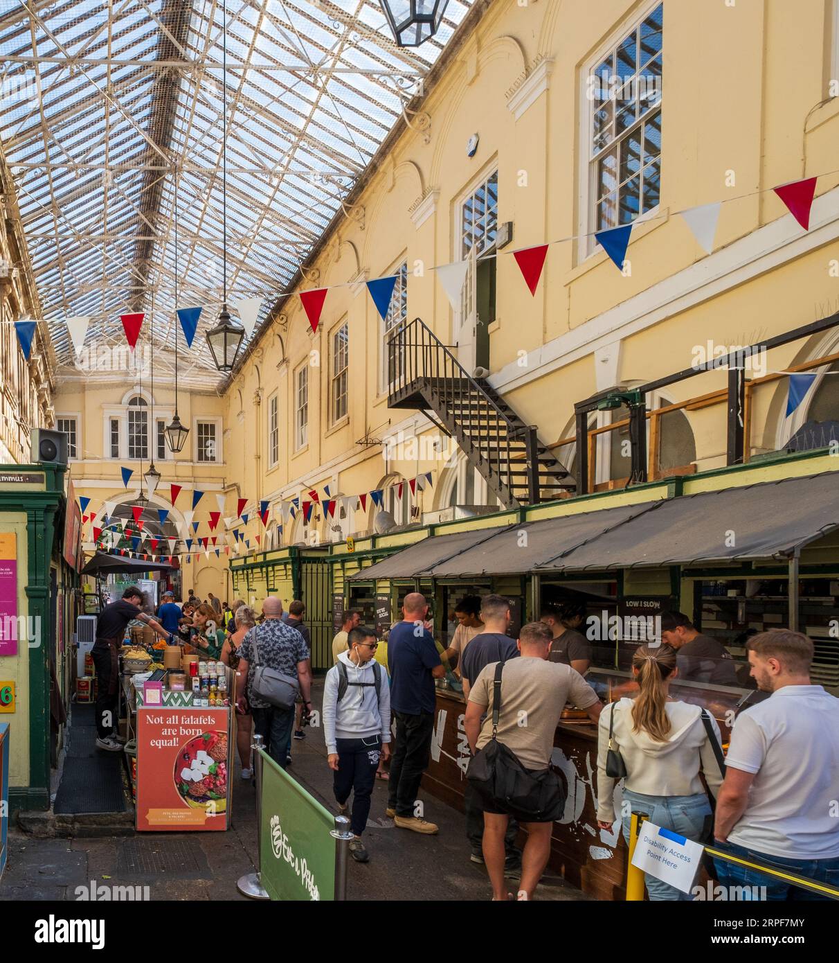 St Nicholas Market, The Exchange, Bristol Stock Photo - Alamy
