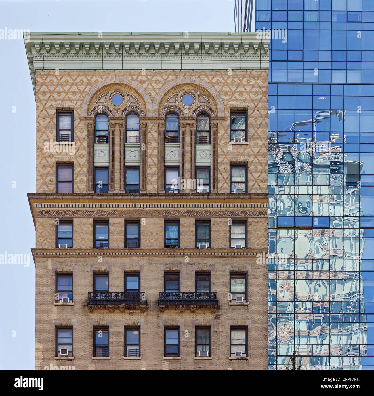Upper West Side: The Allenhurst, a mid-rise apartment building topped ...