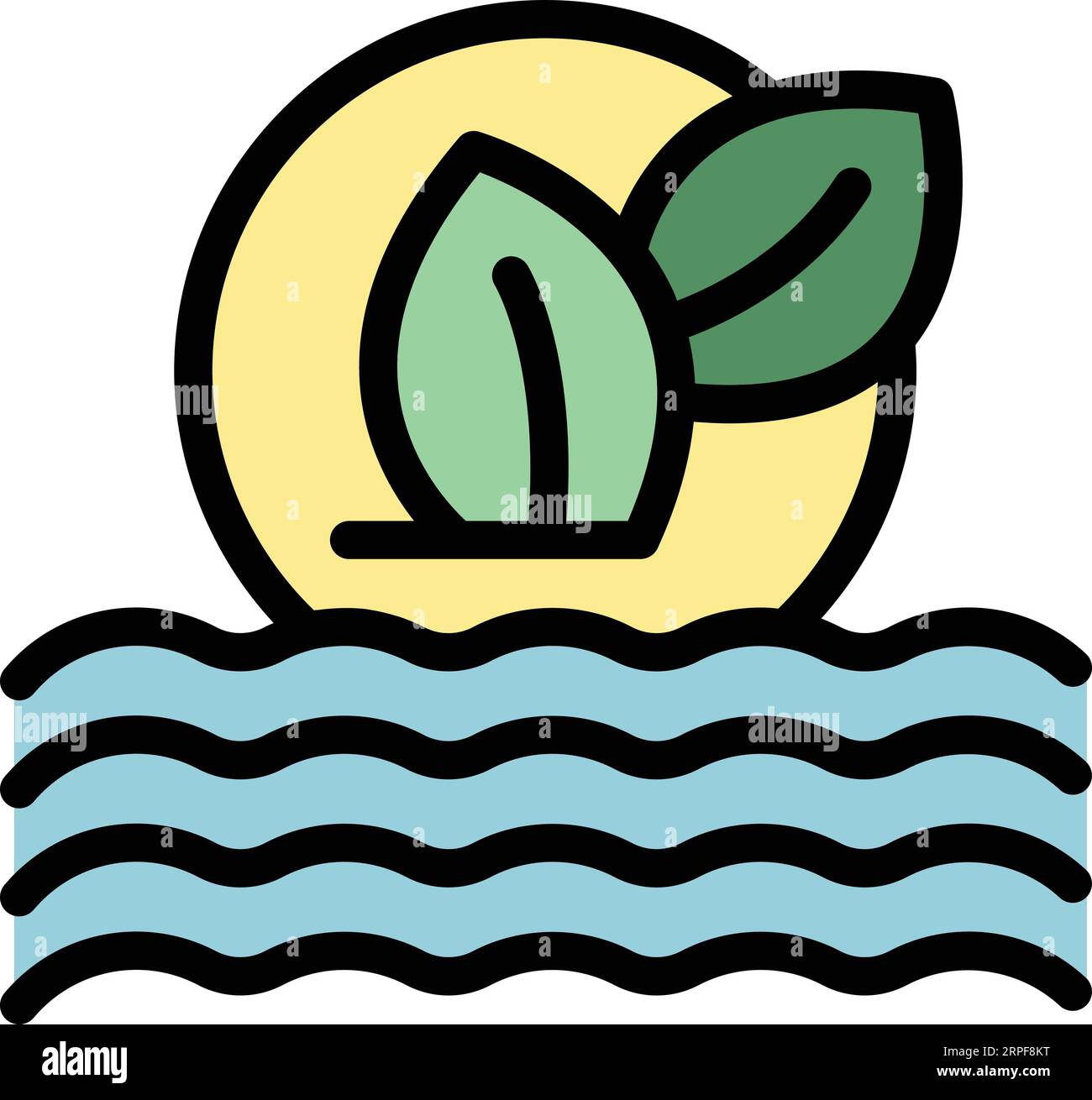 Eco energy icon outline vector. Biochar station. Futuristic research ...