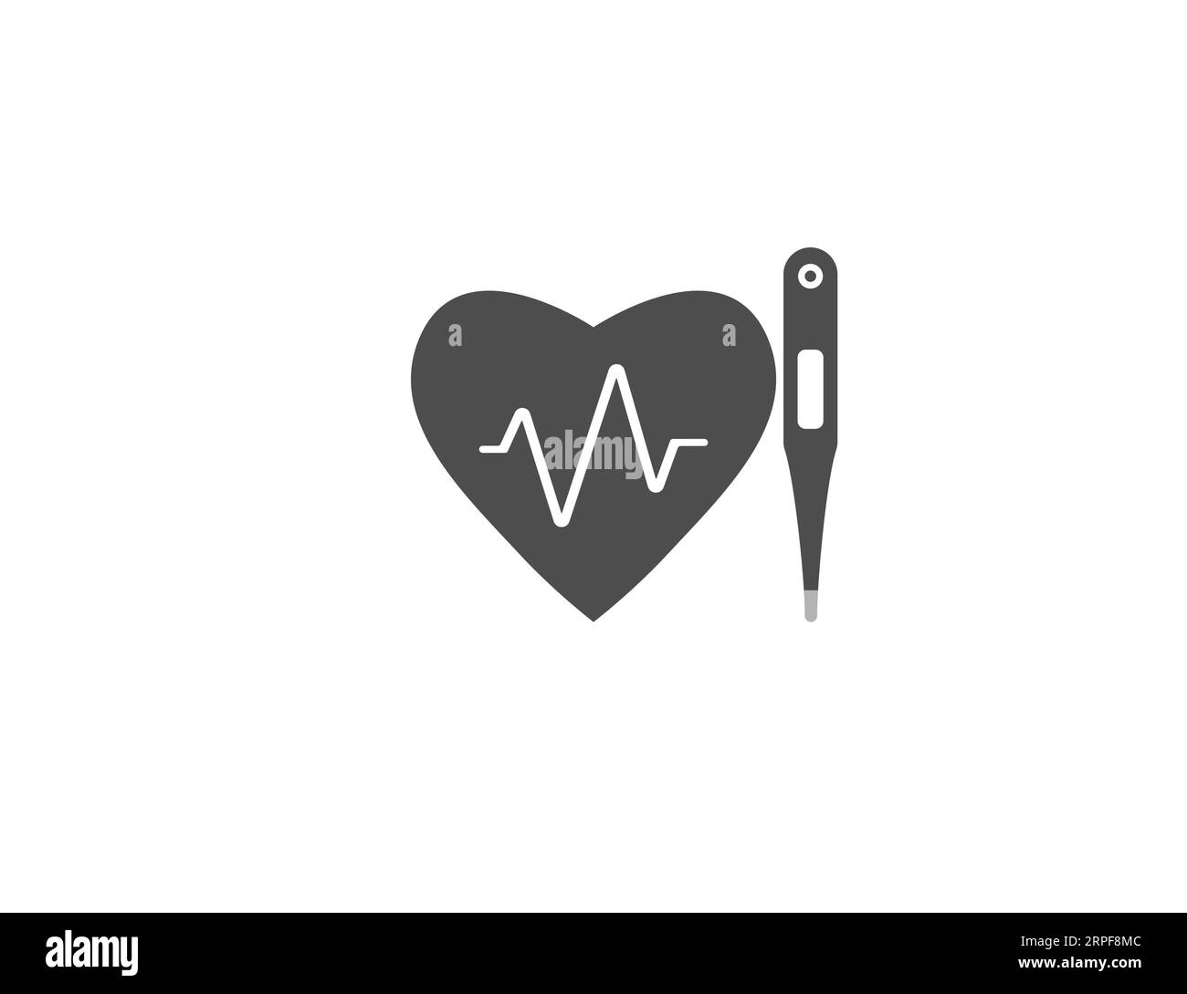 Heartbeat, vital icon. Vector illustration Stock Vector Image & Art - Alamy