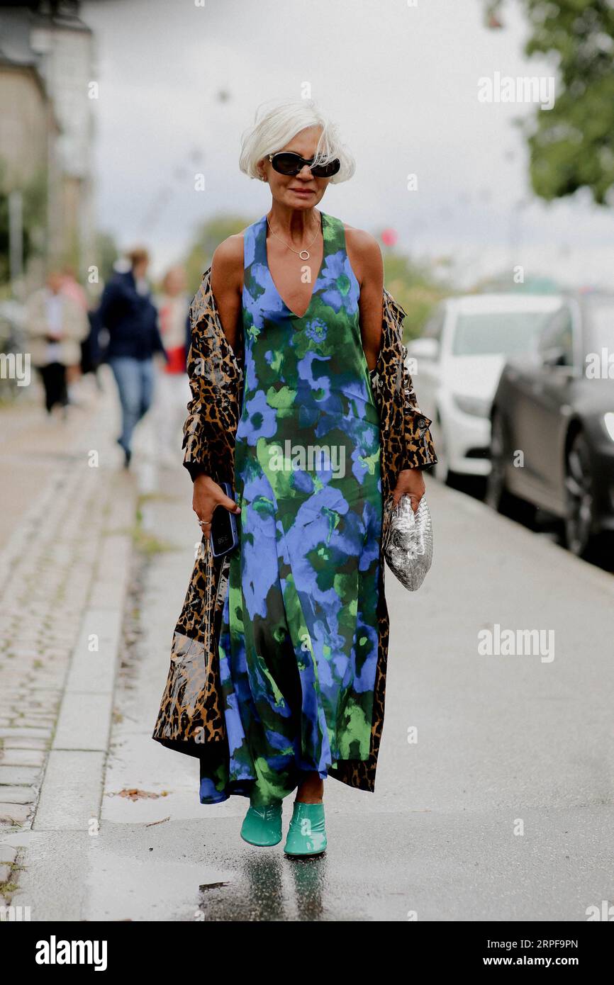 Copenhagen, Denmark. 09th Aug, 2023. Street style, Grece Ghanem ...