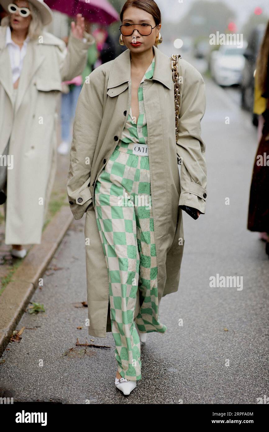 Copenhagen, Denmark. 09th Aug, 2023. Street style, Rosana Chloe Lai ...
