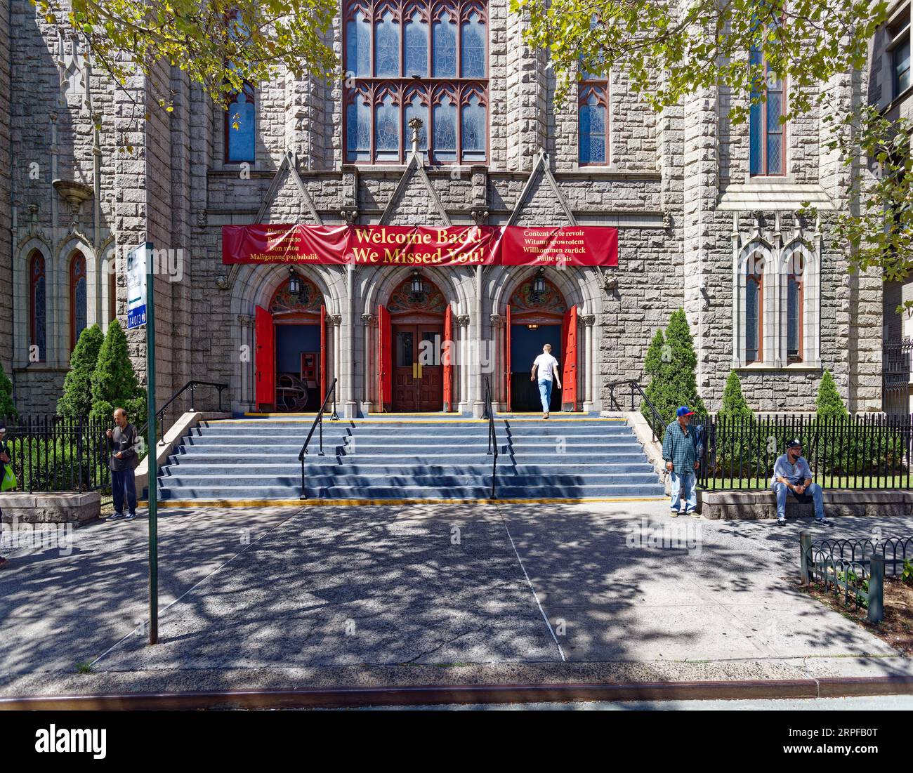 Upper West Side: Holy Name of Jesus Roman Catholic Church, a granite ...