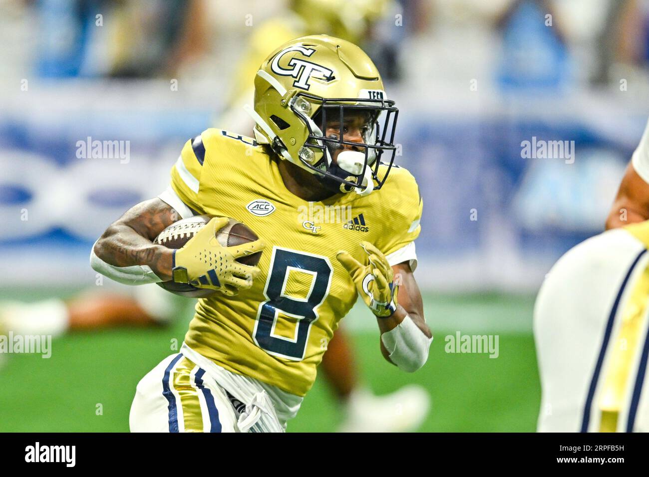 ATLANTA, GA – SEPTEMBER 01: Georgia Tech wide receiver Malik Rutherford ...