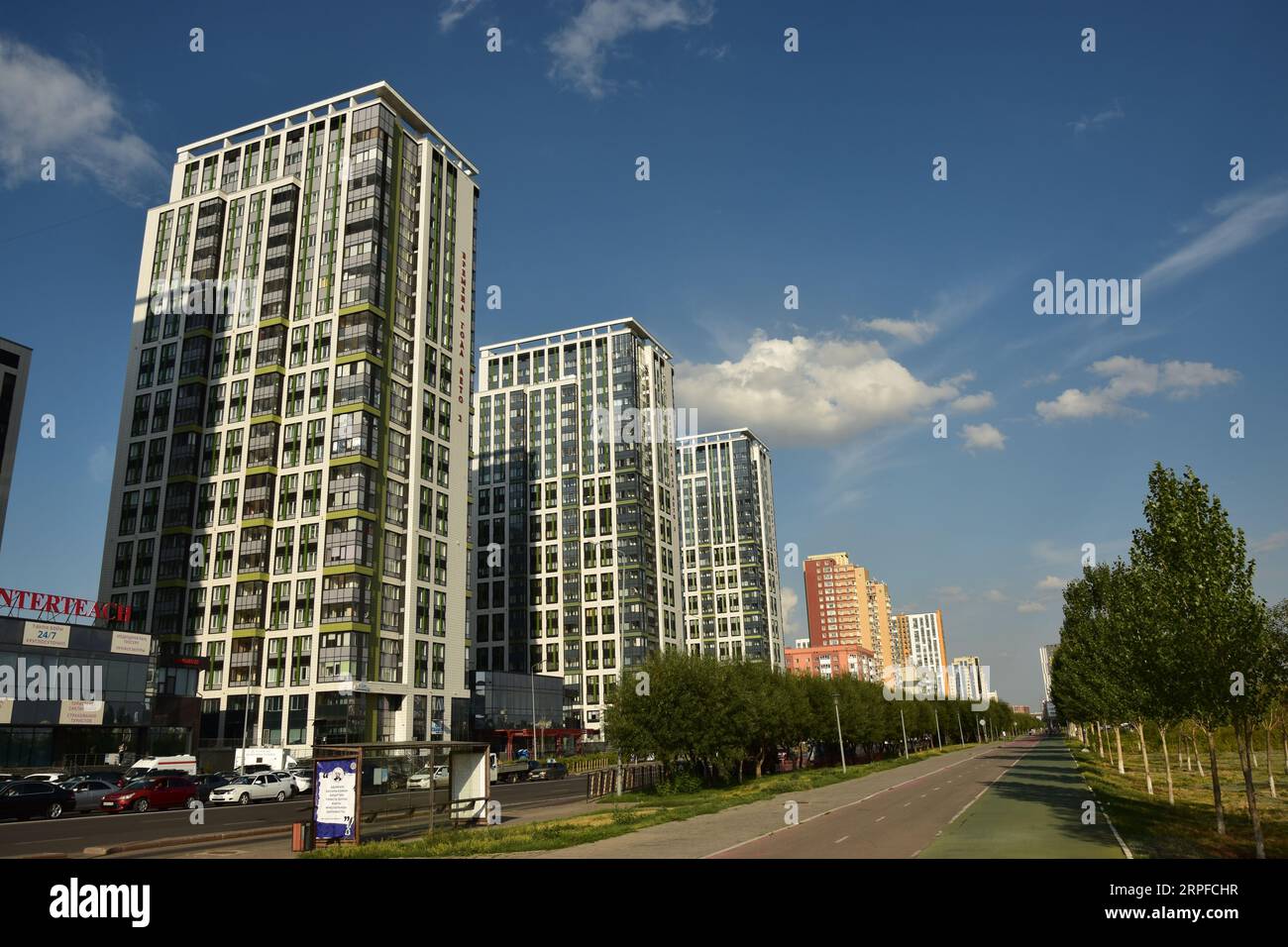 Modern buildings in Astana, capital of Kazakhstan Stock Photo - Alamy