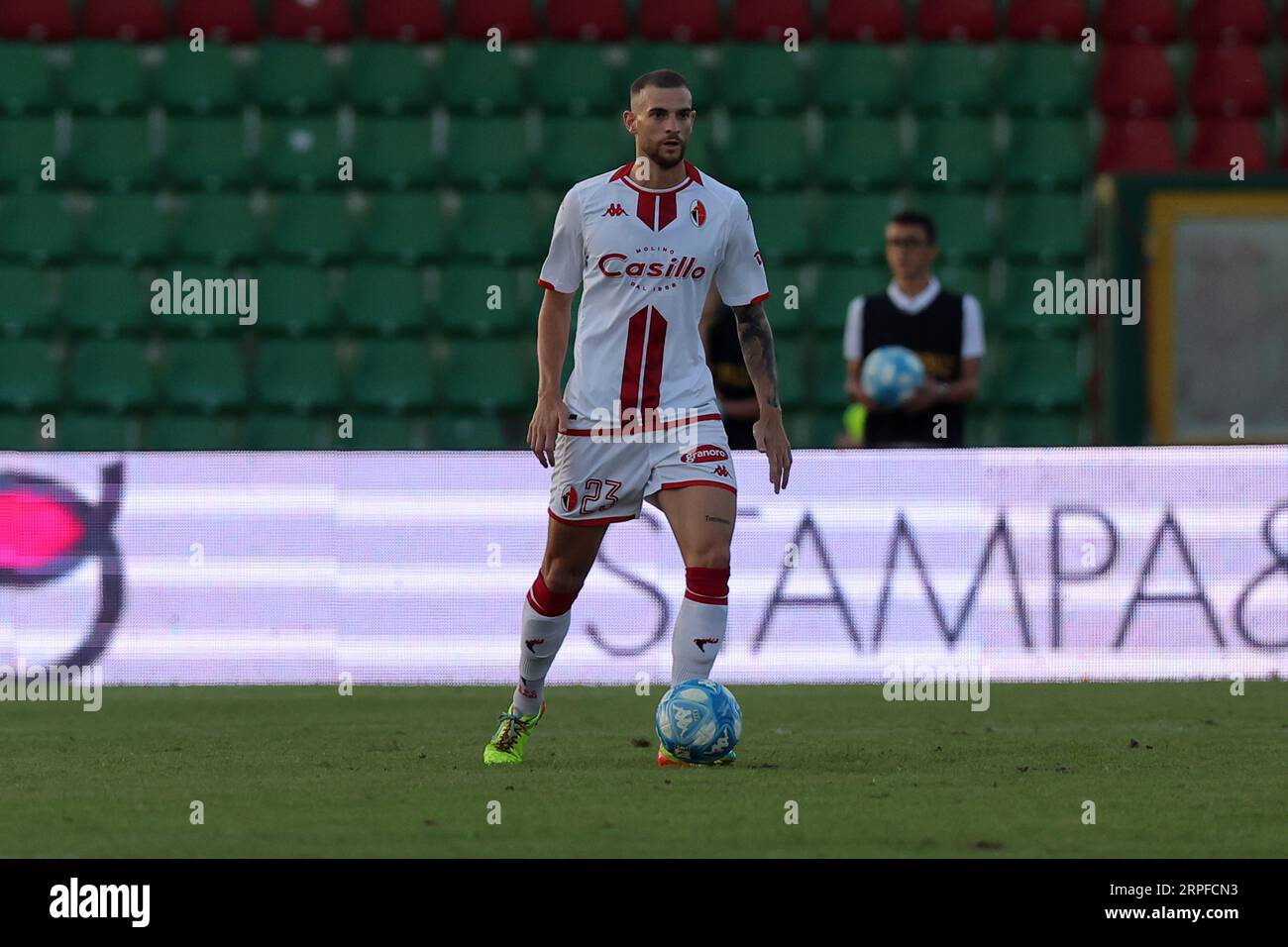 Terni, Italy. 02nd Sep, 2023. Vicari Francesco (Bari) during Ternana ...