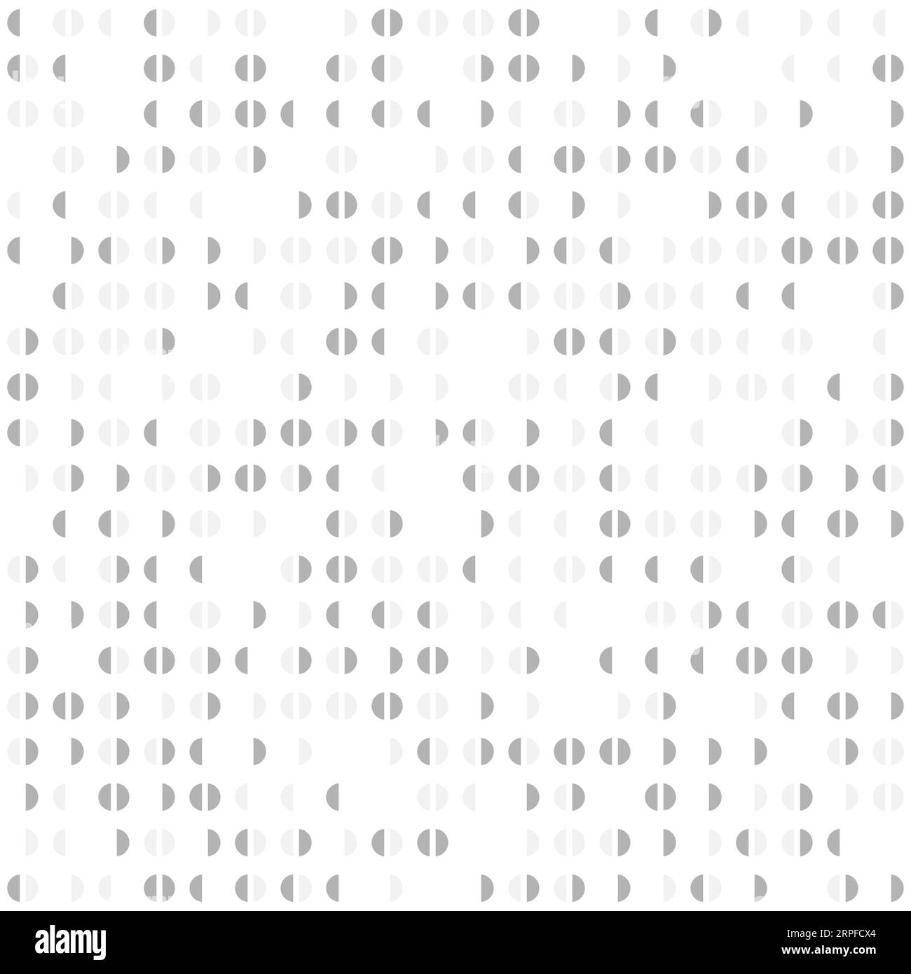 Seamless abstract pattern of half circles. Sample for clothing ...