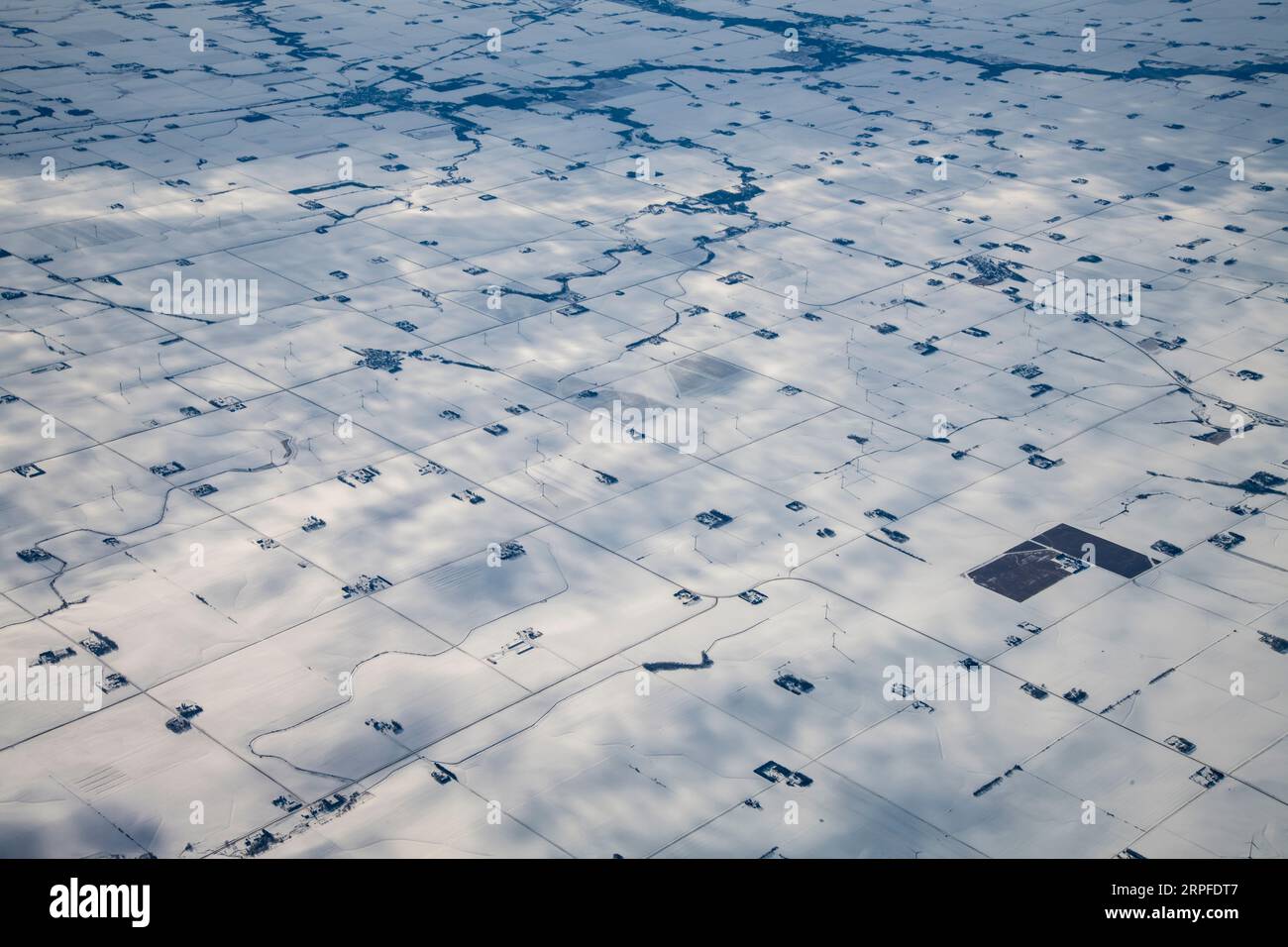 Winter landscape farms snow hi-res stock photography and images - Alamy