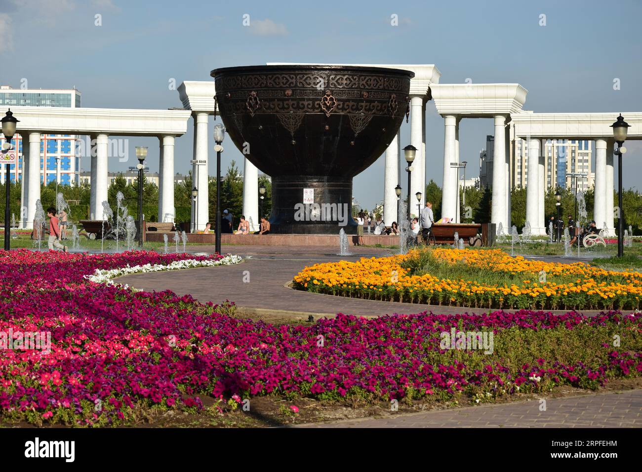 Astana (Nur-Sultan), Kazakhstan – Modern architecture in Astana (Nur ...