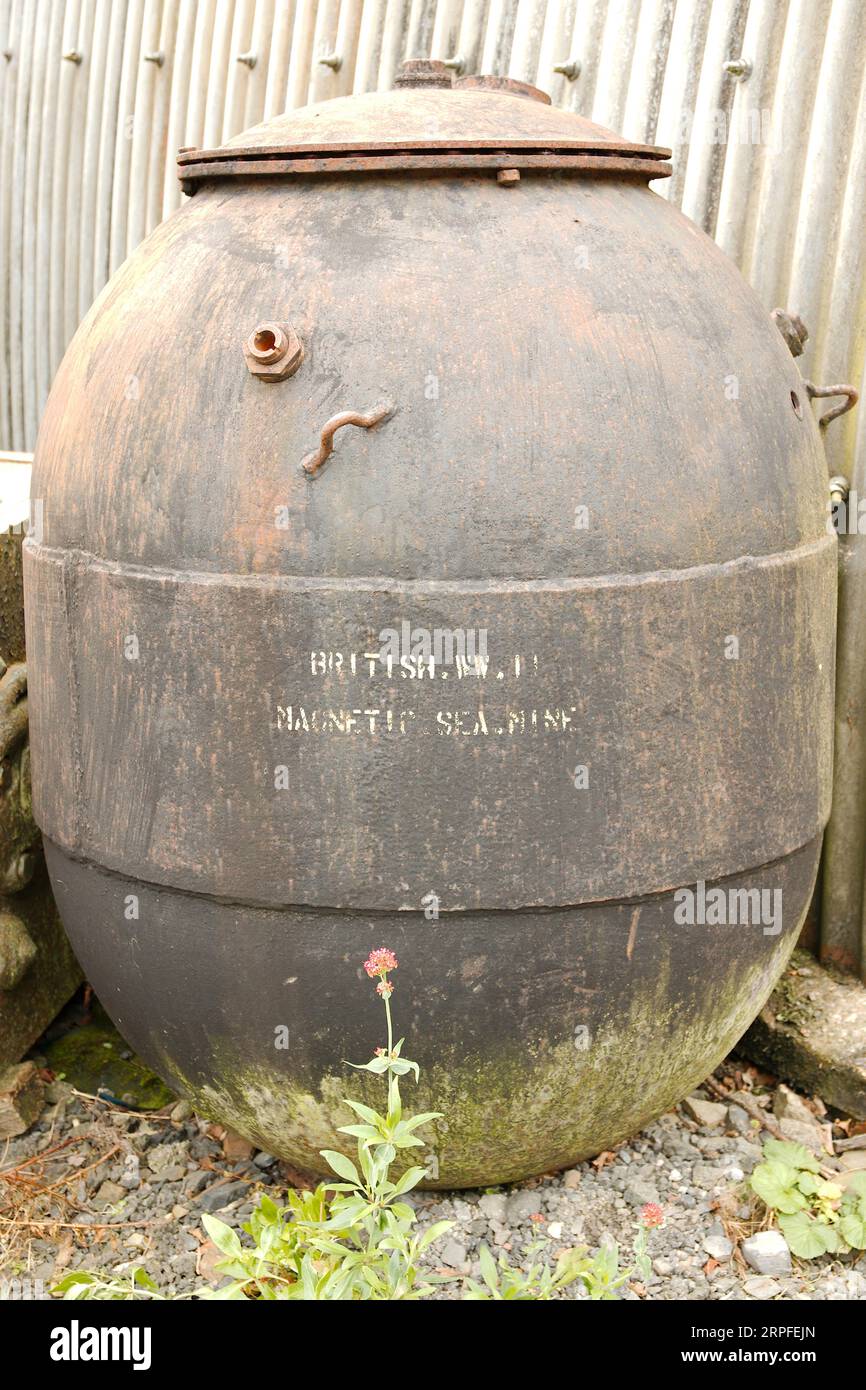 Ww2 sea mine hi-res stock photography and images - Alamy