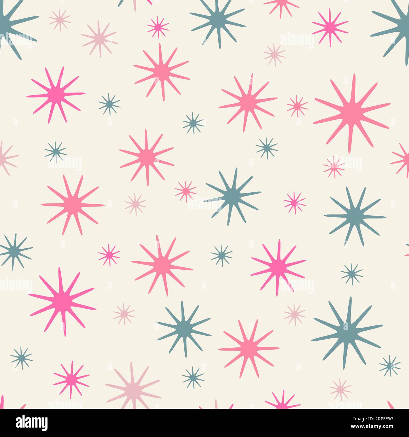 Seamless star pattern. Sample for texture, textiles, clothing, covers ...