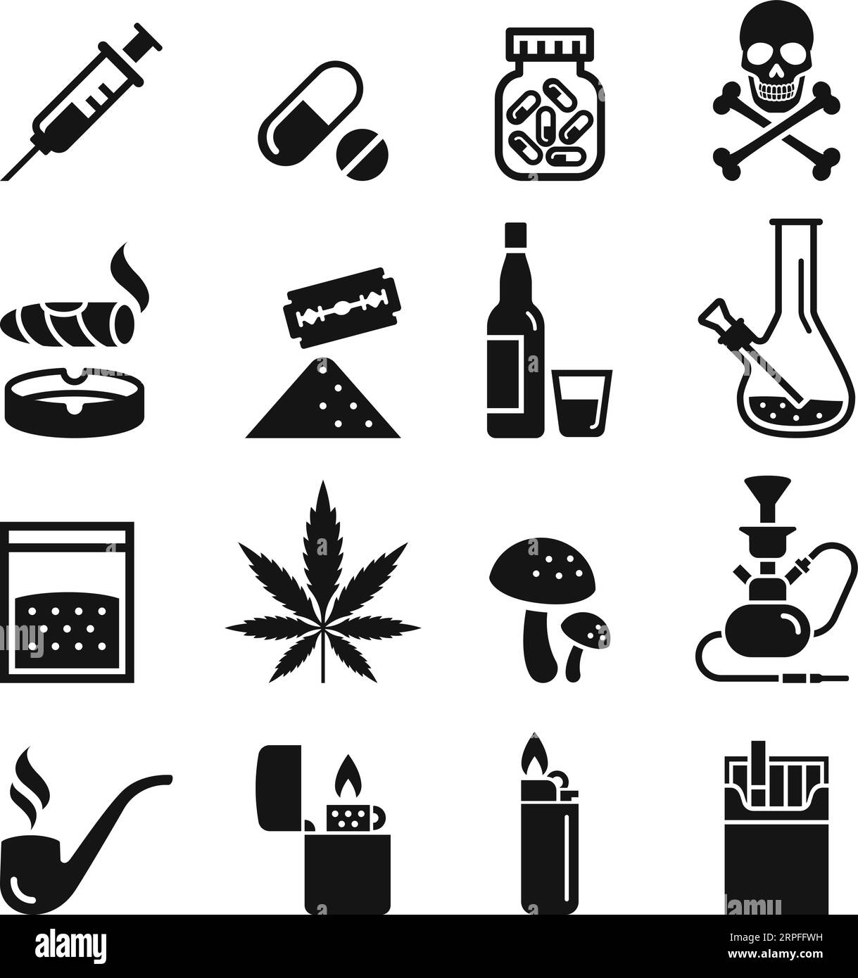 Mushroom drug Black and White Stock Photos & Images - Alamy