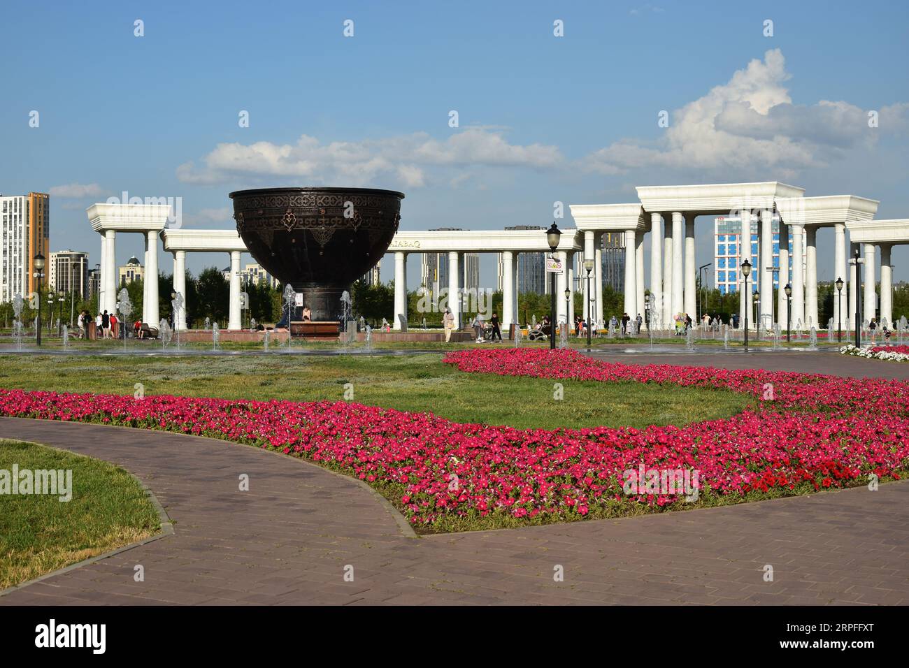 Astana (Nur-Sultan), Kazakhstan – Modern architecture in Astana (Nur ...