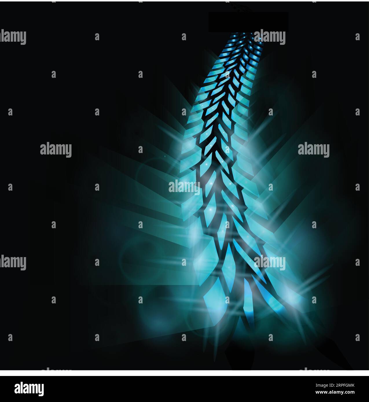 Light trail drawing Stock Vector Images - Alamy