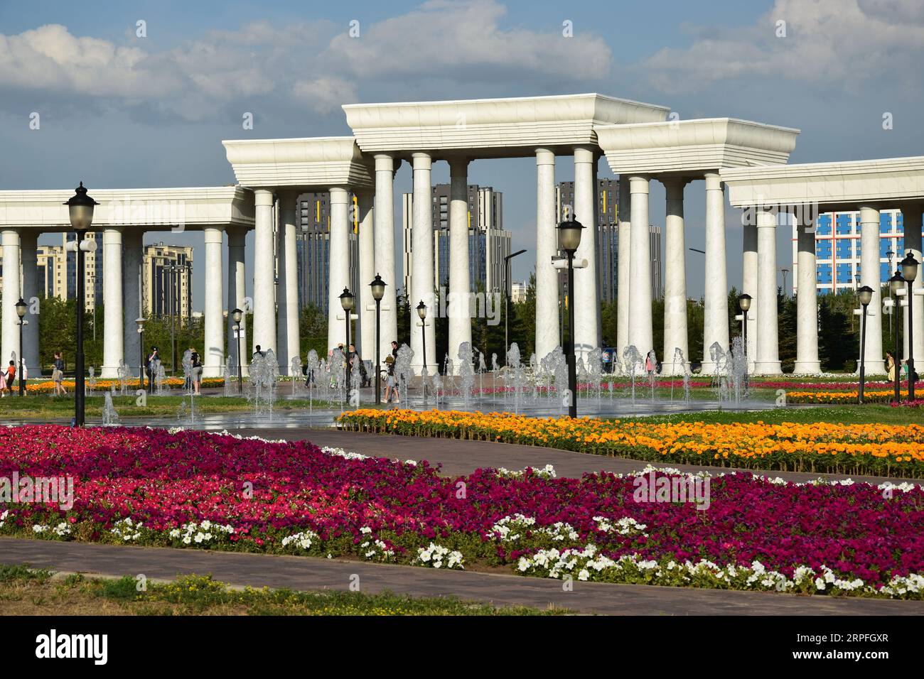 Astana (Nur-Sultan), Kazakhstan – Modern architecture in Astana (Nur ...