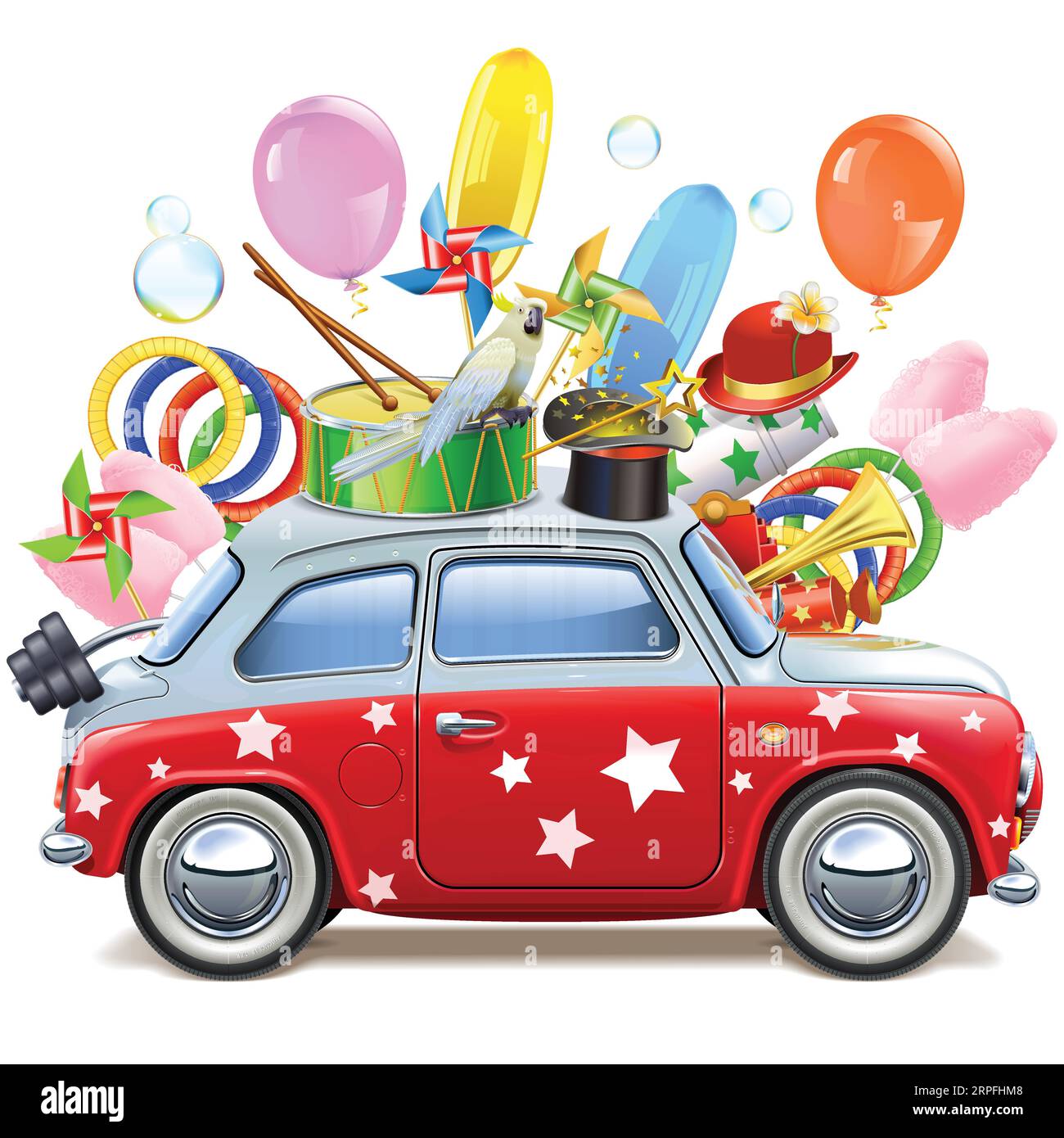 Car trick Cut Out Stock Images & Pictures - Alamy