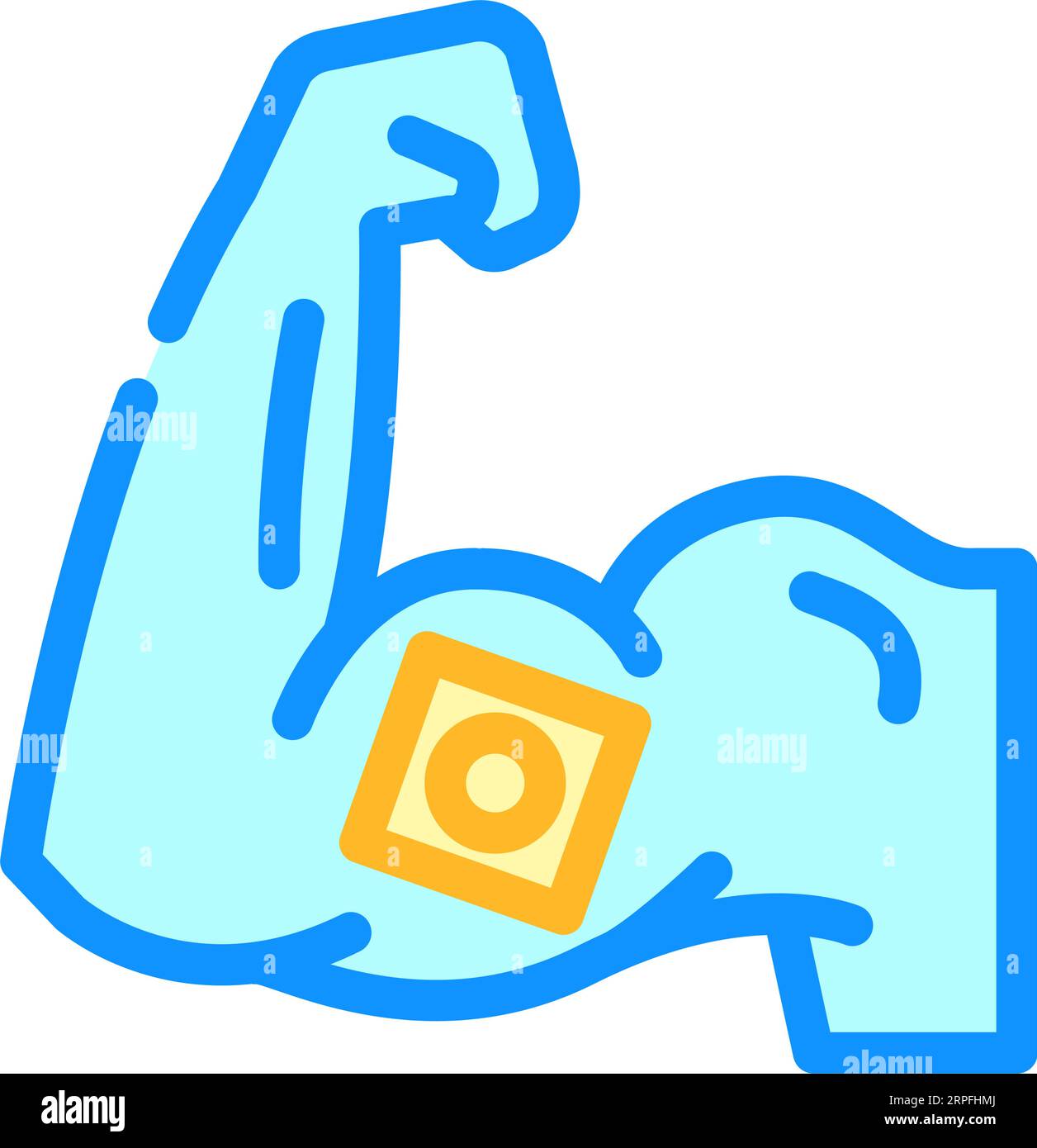 patch nicotine medical therapy color icon vector illustration Stock ...