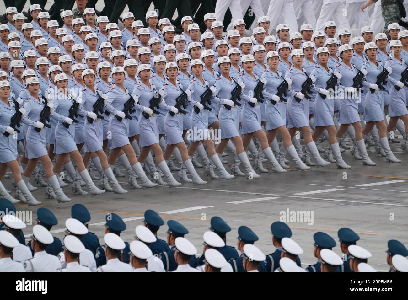190927 -- BEIJING, Sept. 27, 2019 -- Chinese soldiers take part in ...