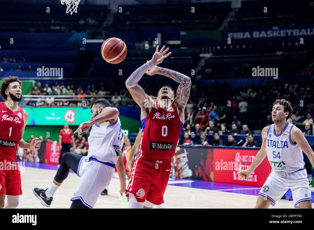 Manila, Philippines. 03rd Sep, 2023. Giampaolo Ricci (L) of Italy and ...